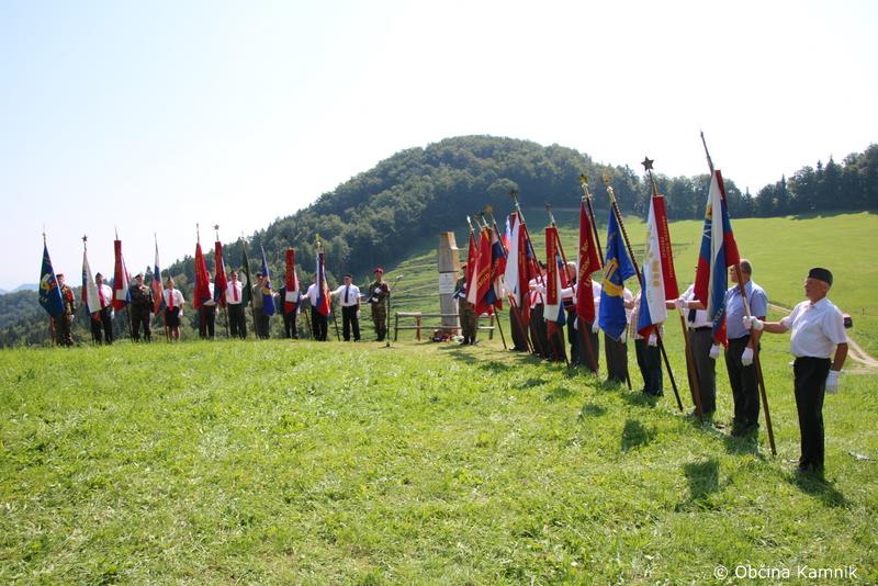 Spominska slovesnost ob 75. obletnici ustanovitve Šlandrove brigade - kamnik.si