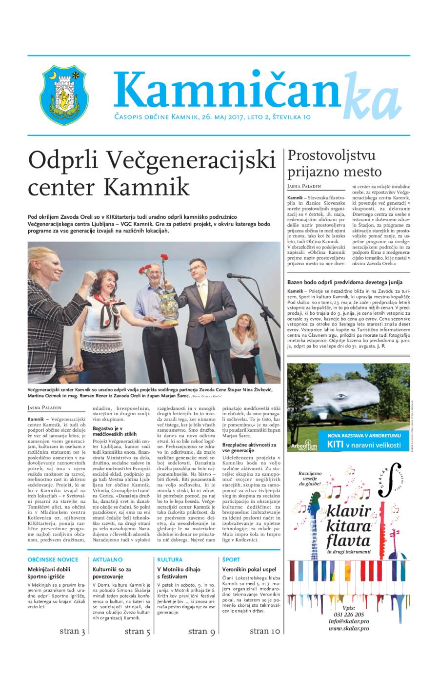 Kamničan-ka, št. 10/2017 - kamnik.si