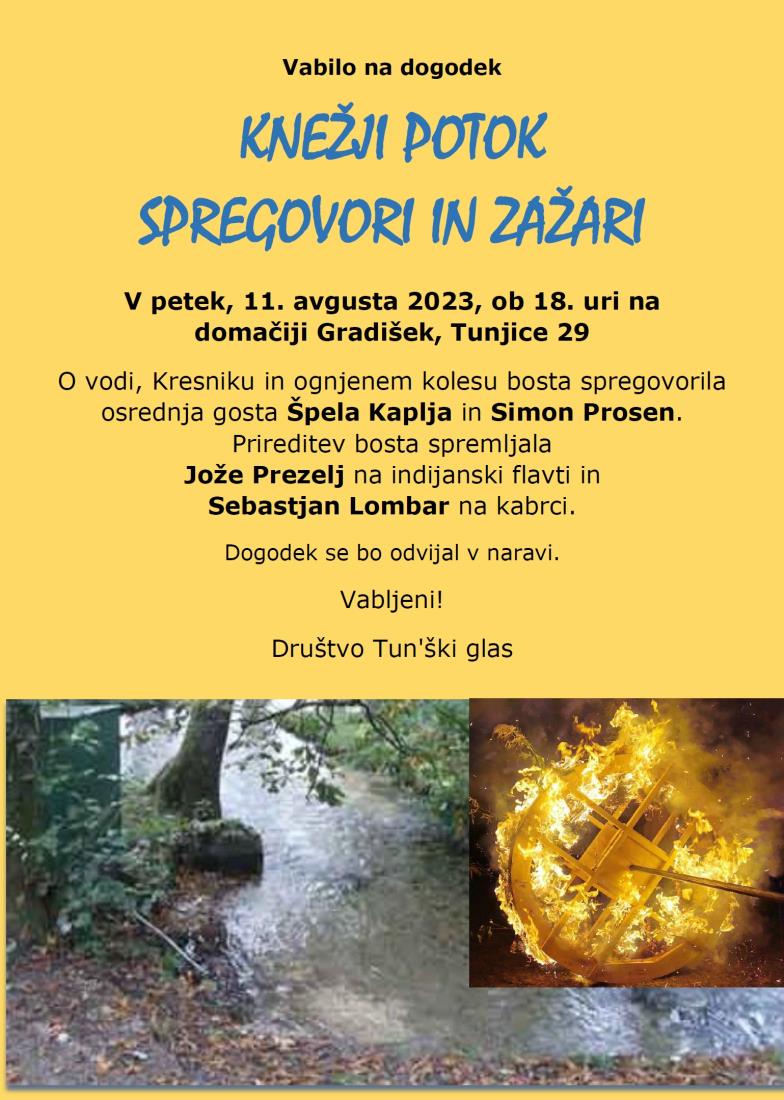 Knežji potok spregovori in zažari - kamnik.si