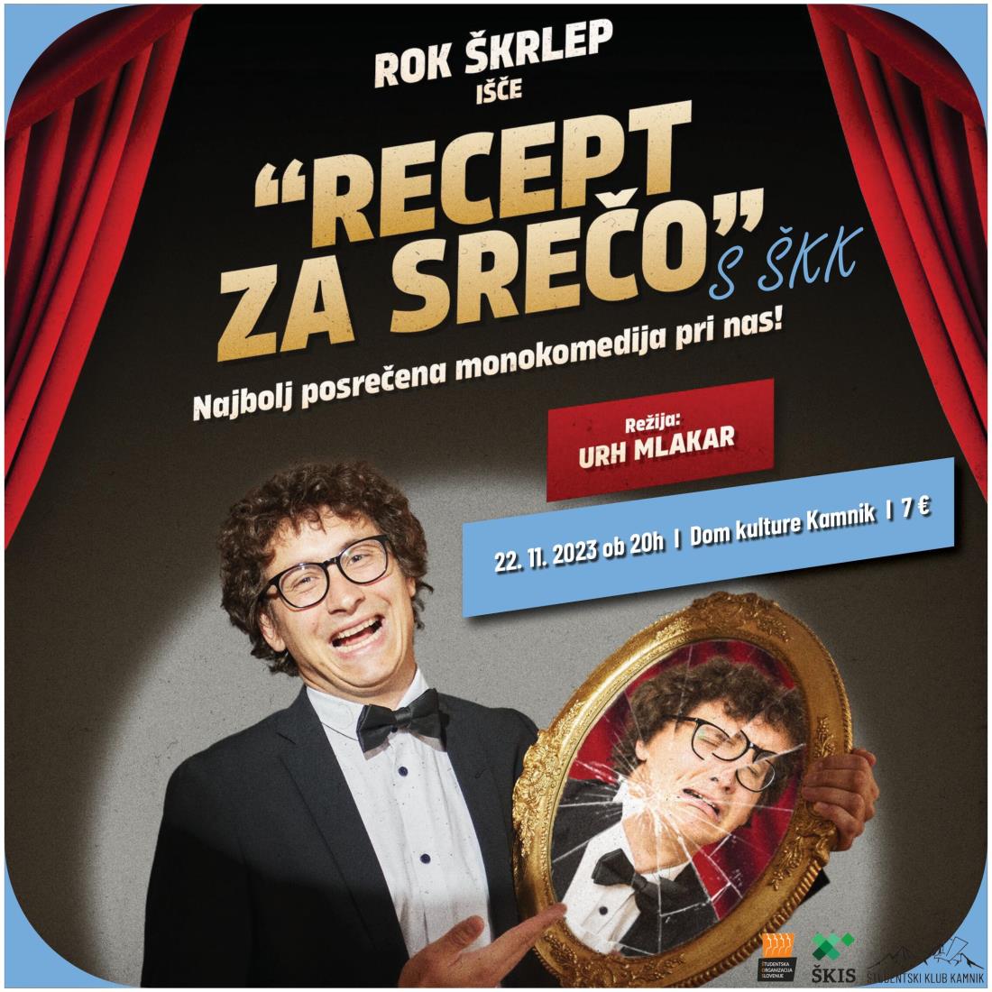 Rok Škrlep išče Recept za srečo - kamnik.si